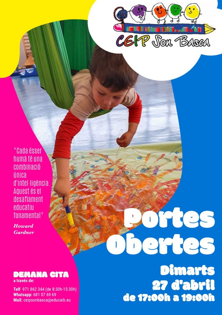PORTES OBERTES 2021 | CEIP Son Basca