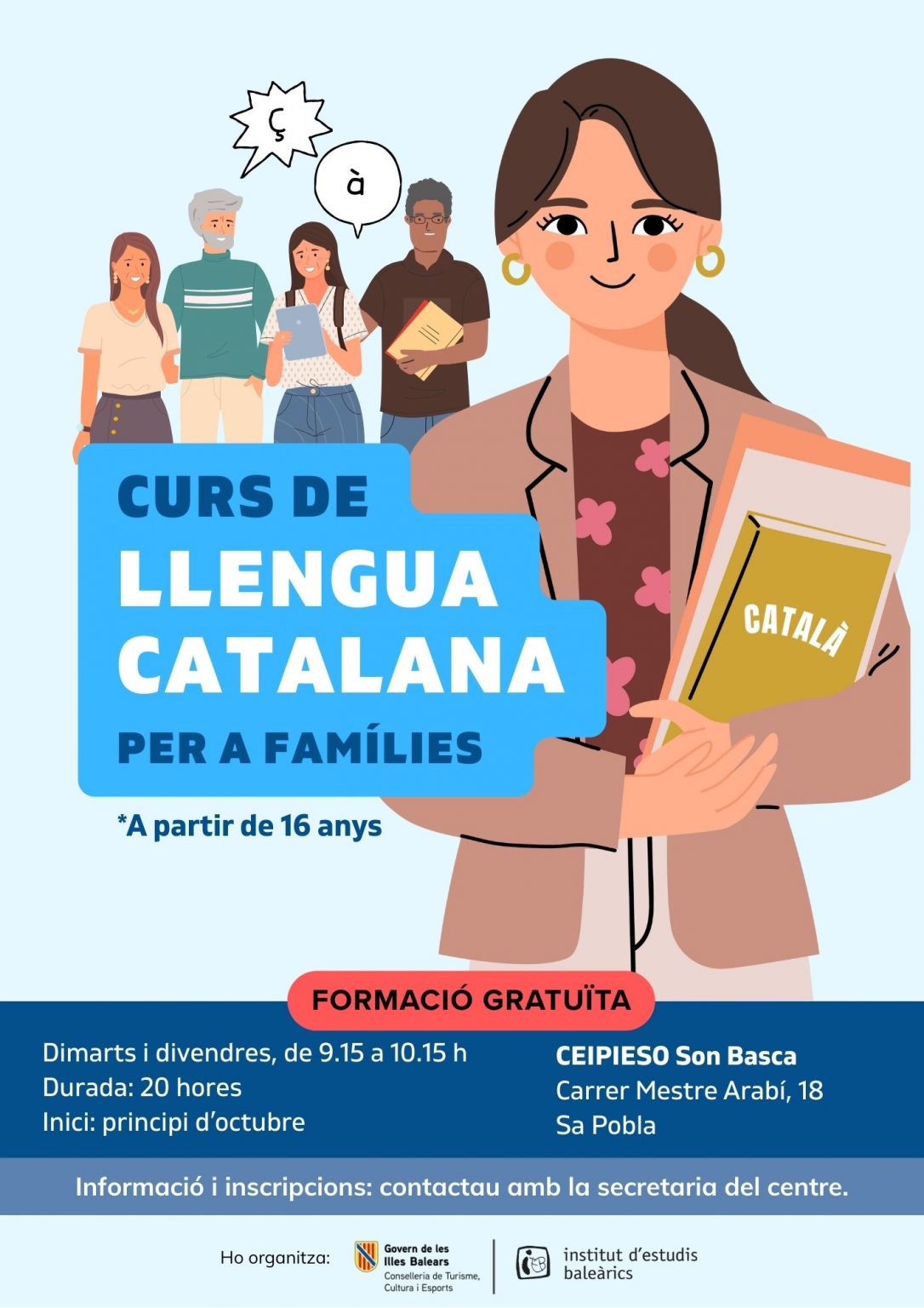 Curs de llengua catalana per a famílies | CEIP Son Basca